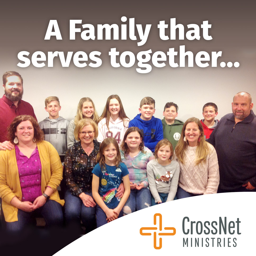 Three Generations Serving! – CrossNet Ministries